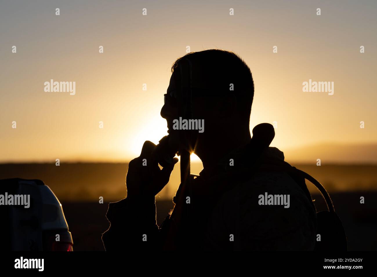 Corps des Marines des États-Unis 1st Lt. Christopher Escobedo, un natif ...
