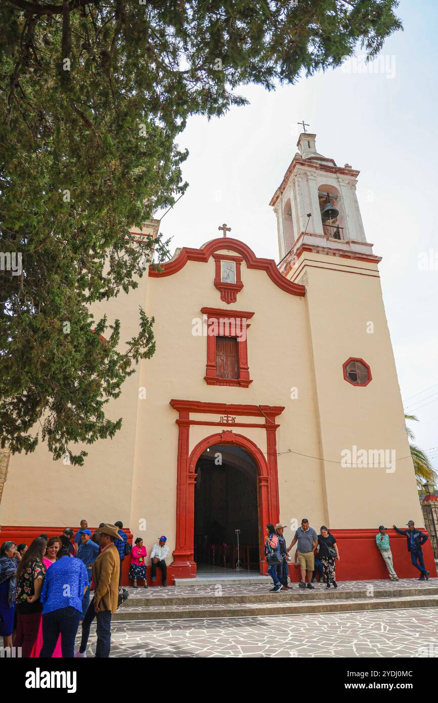 Venado, San Luis Potosí, Mexique. Façade d'entrée de la municipalité ou ...