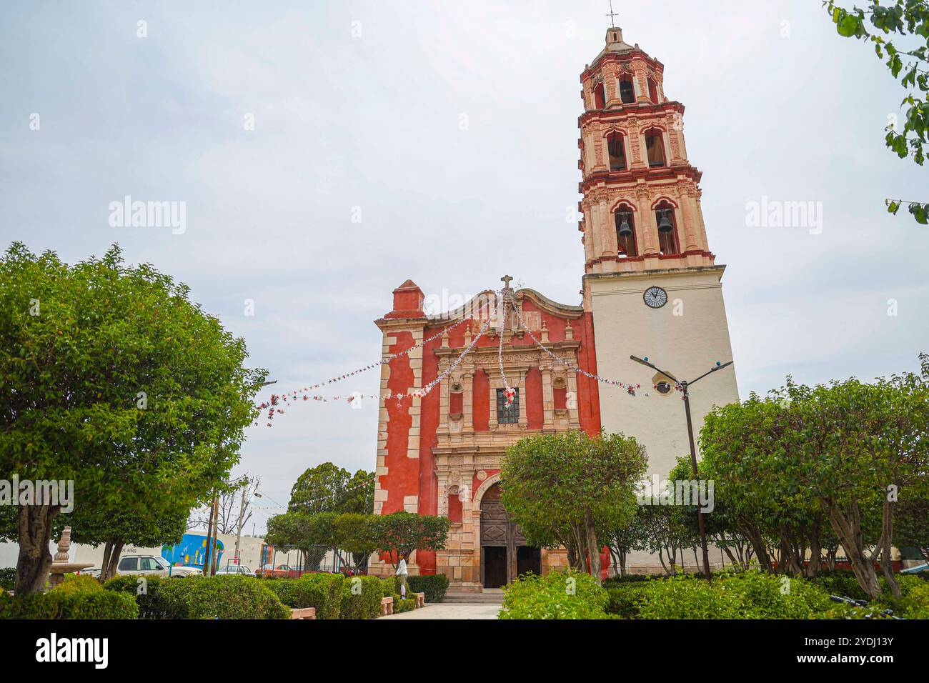 Venado, San Luis Potosí, Mexique. Façade d'entrée de la municipalité ou ...