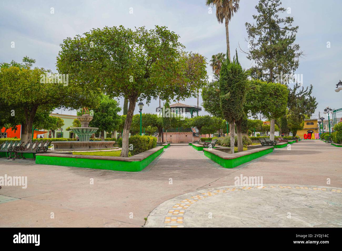 Venado, San Luis Potosí, Mexique. Façade d'entrée de la municipalité ou ...