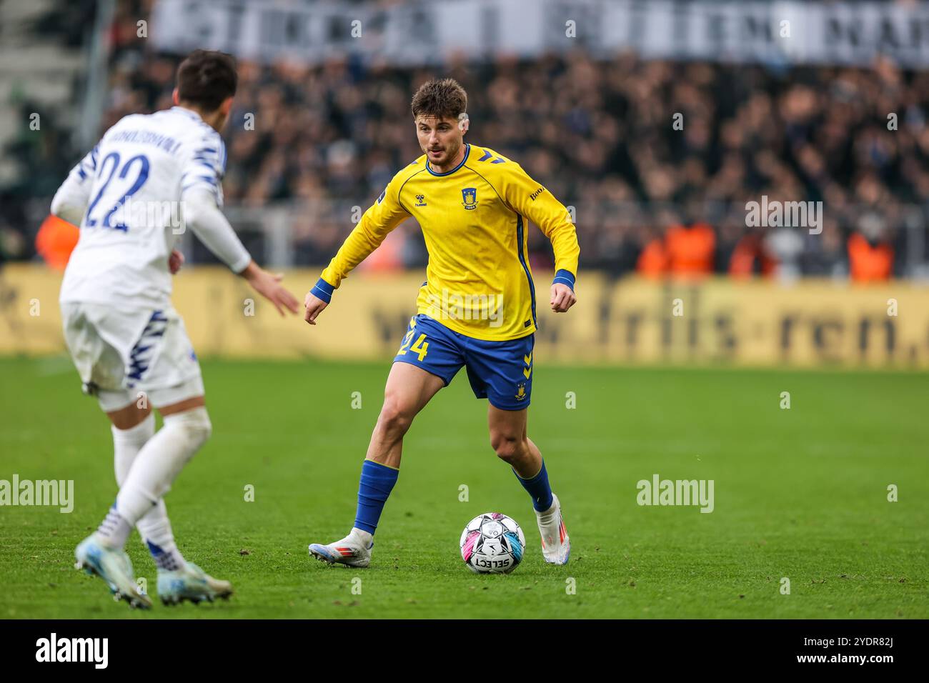 Broendby, Danemark. 27 octobre 2024. Marko Divkovic (24 ans) de ...