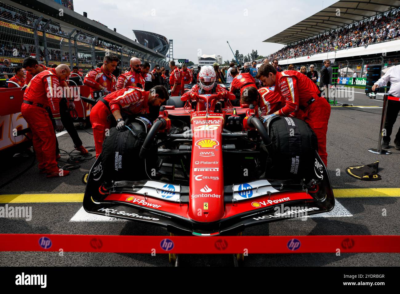 LECLERC Charles (mco), Scuderia Ferrari SF-24, portrait lors du Gran Premio de la Ciudad de ...