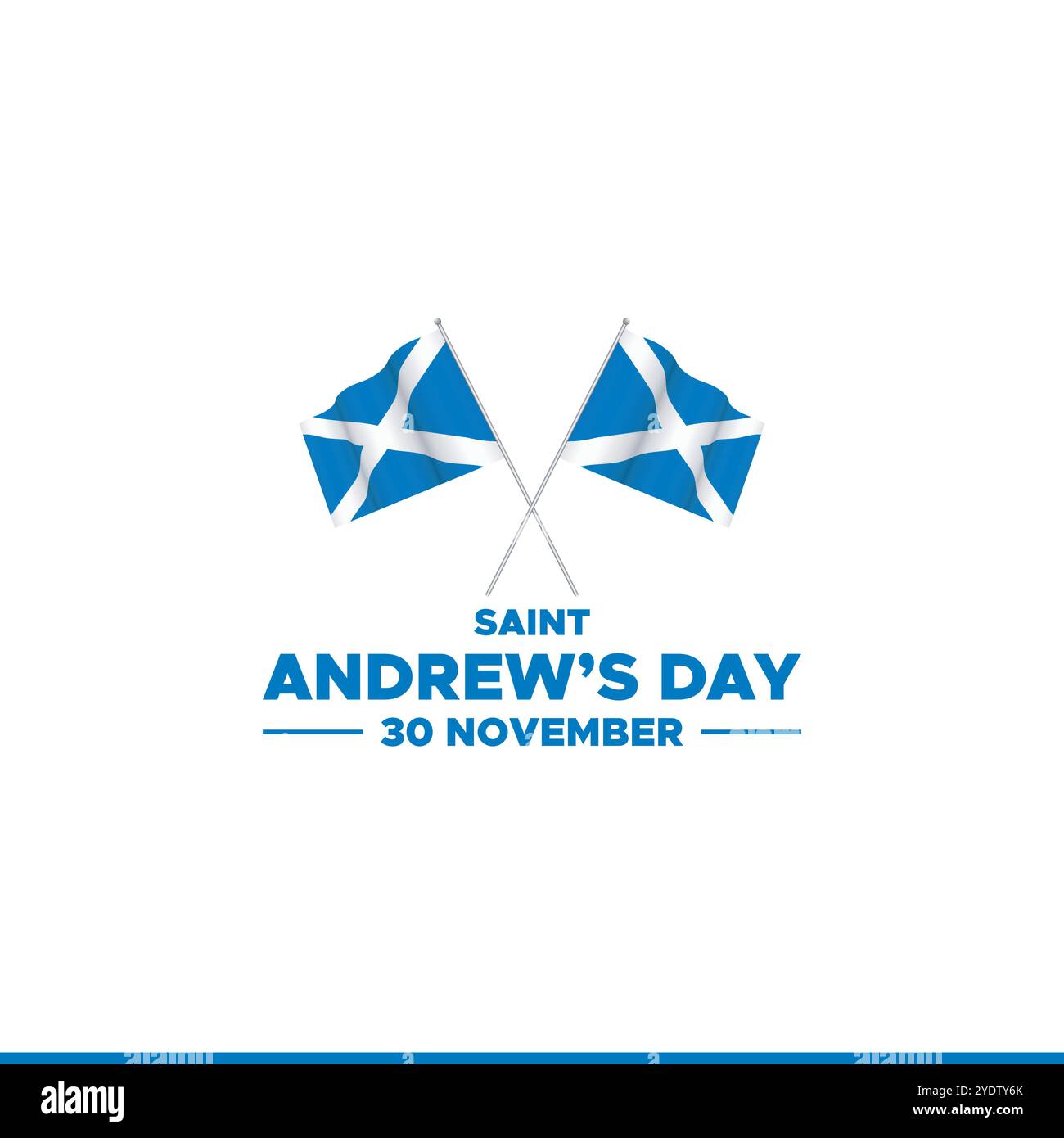 Affiche de saint andrews Banque d'images vectorielles - Alamy