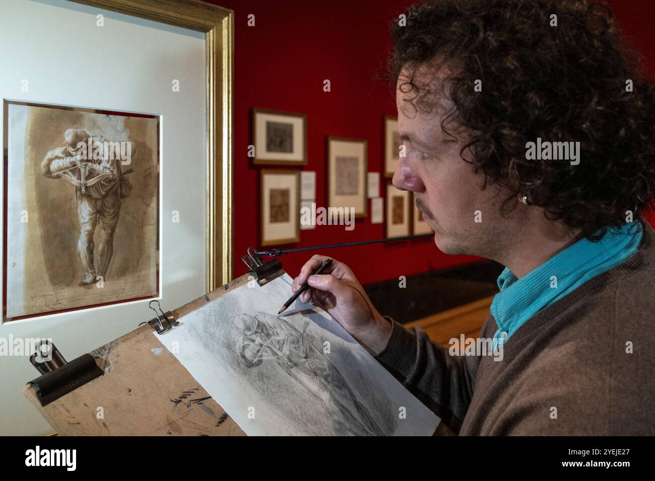 Londres, Royaume-Uni. 31 octobre 2024. Joshua Pell, l’un des trois ...