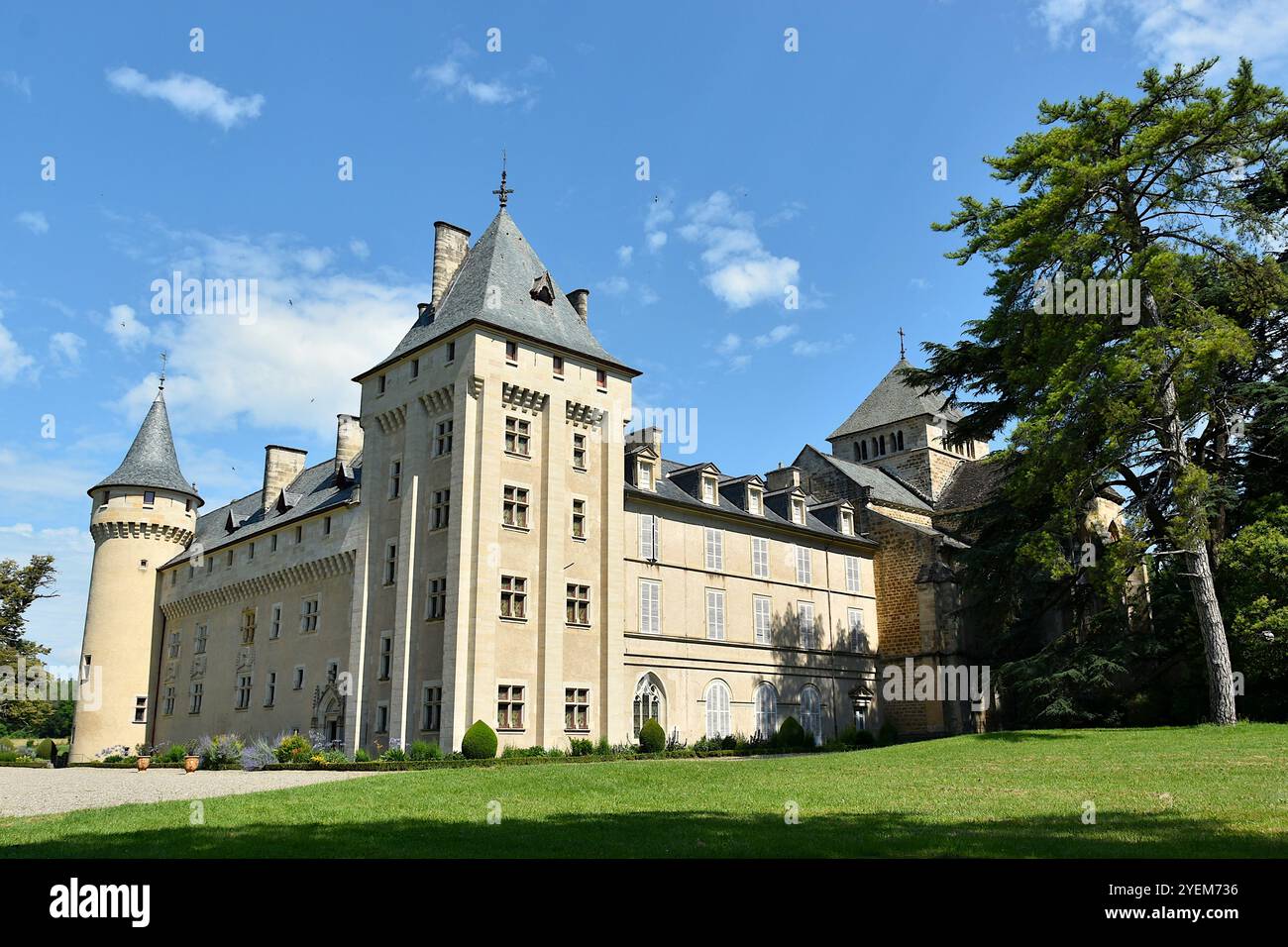 Abbaye de loc dieu Banque de photographies et d’images à haute ...