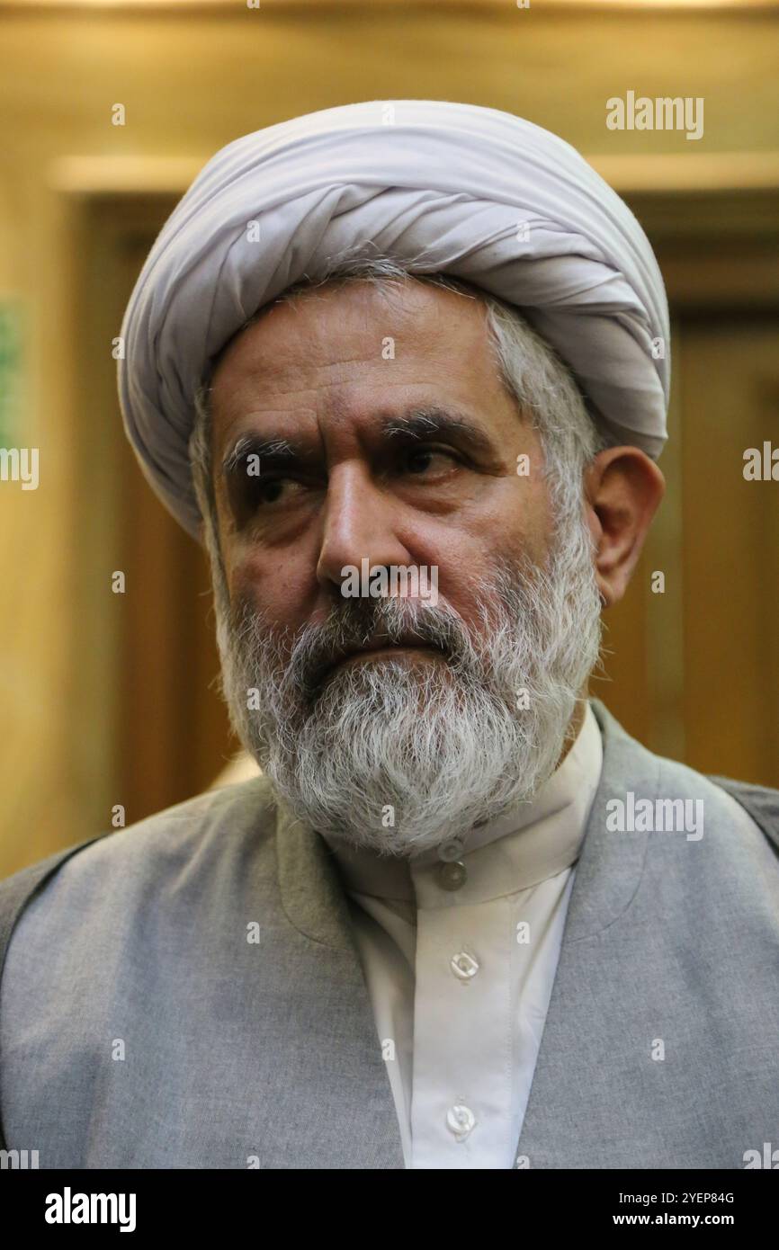 Téhéran, Iran. 31 octobre 2024. Un haut responsable du corps des Gardiens de la révolution ...