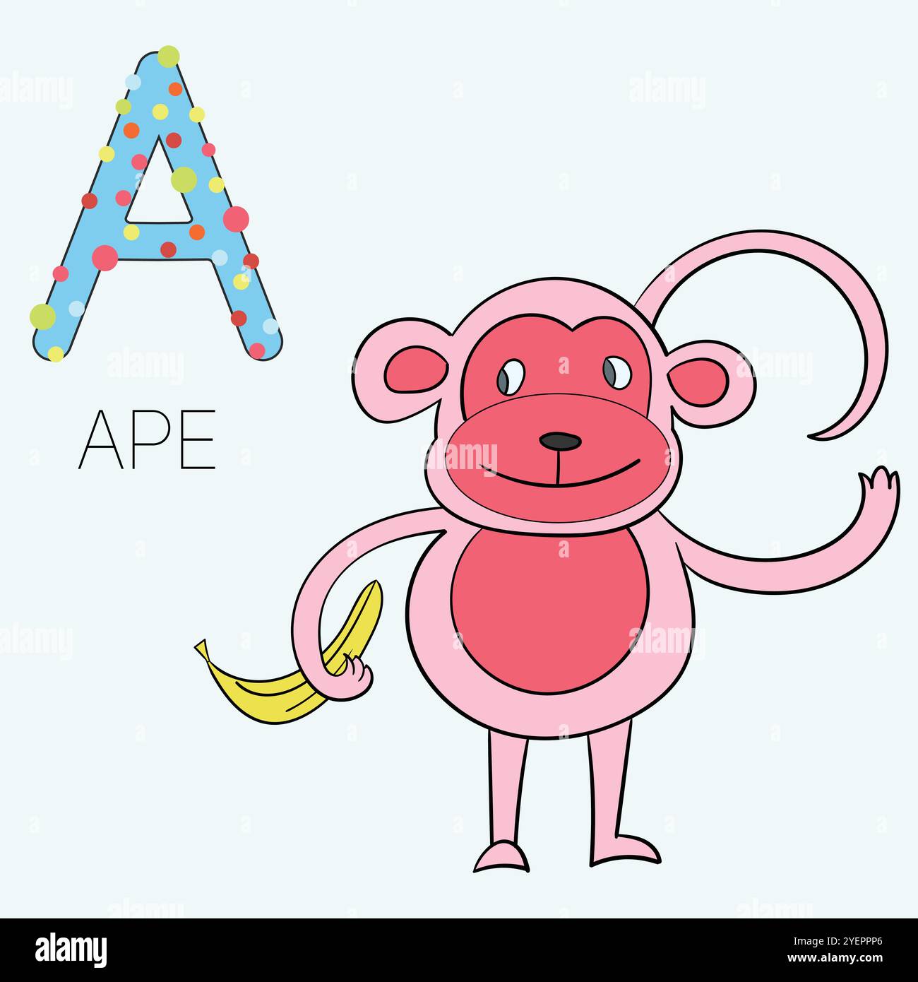 Lettre de singe Banque de photographies et d’images à haute résolution ...