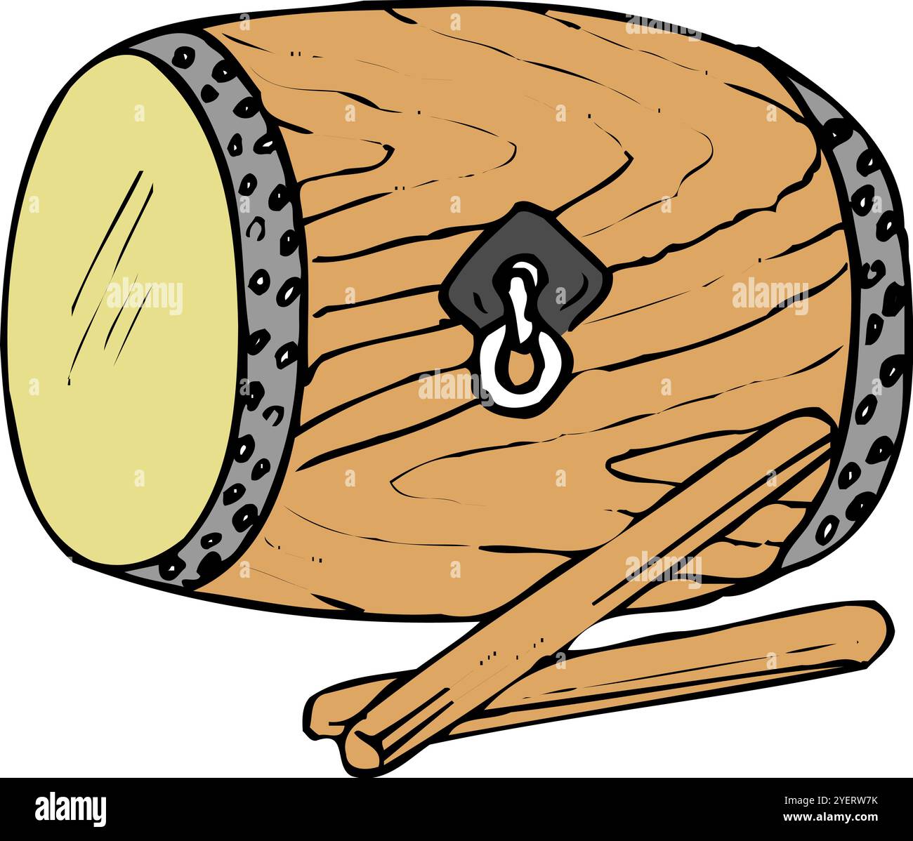 Tambour japonais traditionnel Banque de photographies et d’images à ...