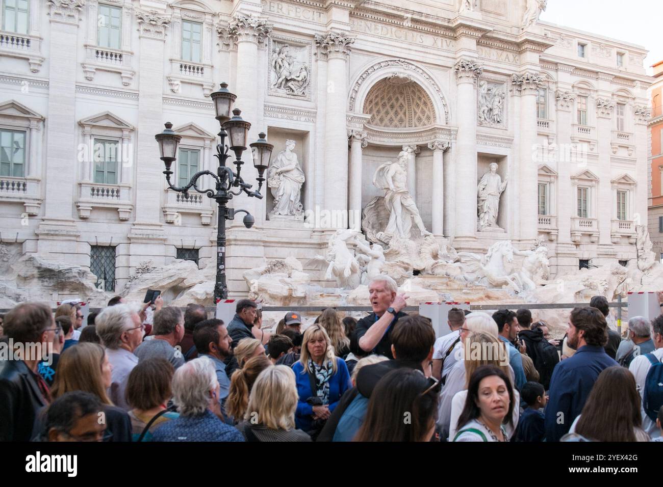 01/11/2024 Rome, la Fontaine de Trevi, l'un des monuments les plus ...