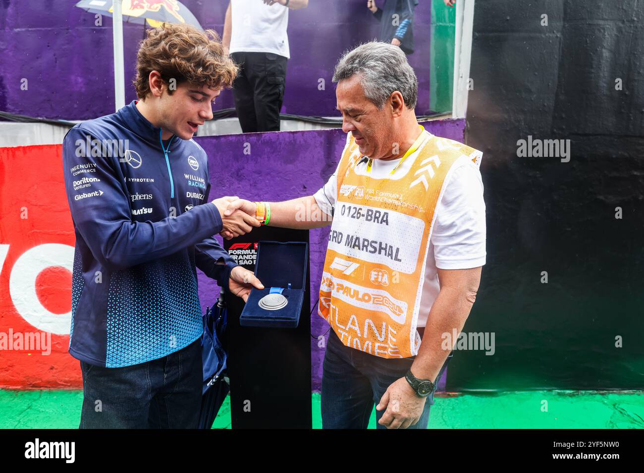 marshall Award avec COLAPINTO Franco (Arg), Williams Racing FW46 ...