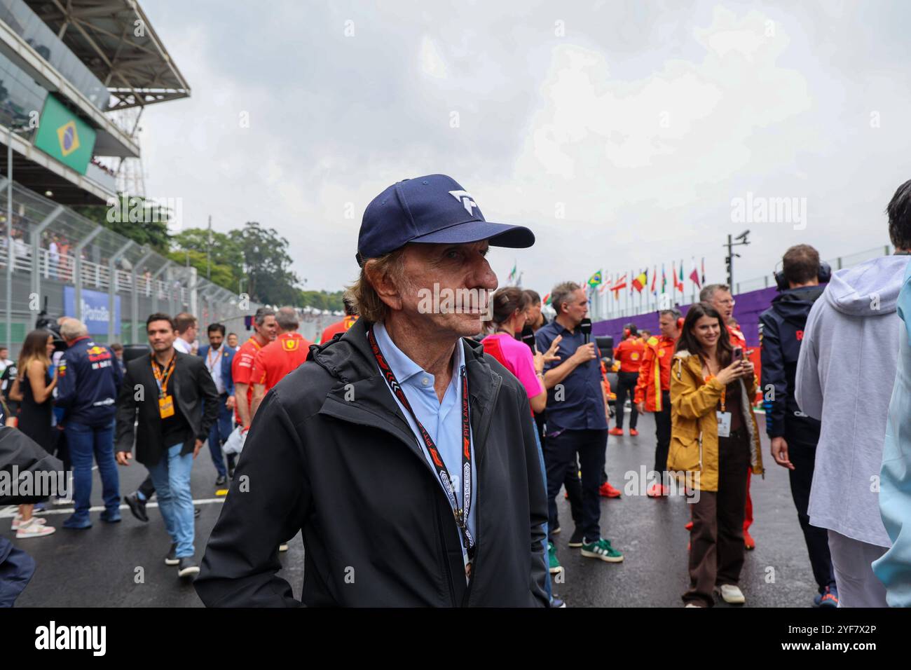 Emerson Fittipaldi (BRA) ancien Champion du monde de F1 lors de la ...