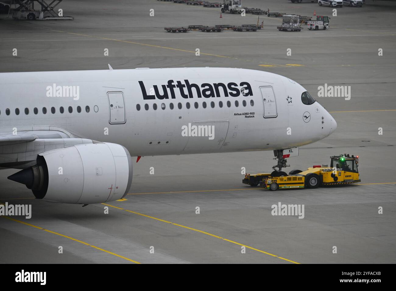 Flughafen München, Franz Josef Strauss, IATA-Code MUC. Foto : Lufthansa ...
