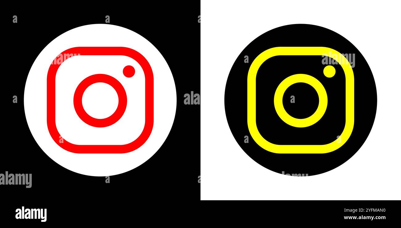 Nouveau logo instagram Banque d'images vectorielles - Alamy