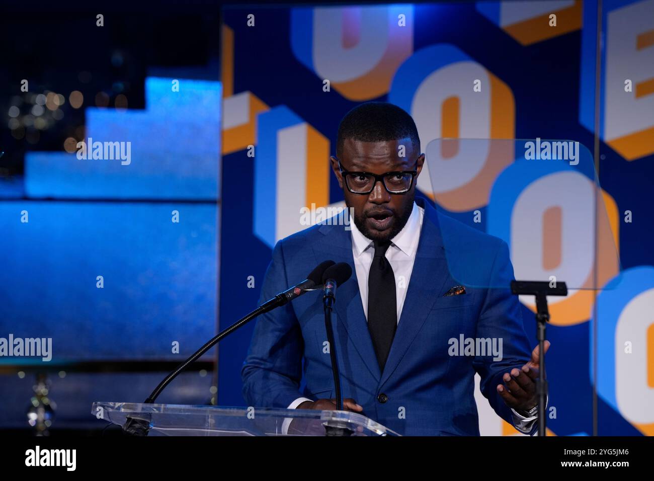 Alex Presha lors des Gerald Loeb Awards 2024 présentés par UCLA ...