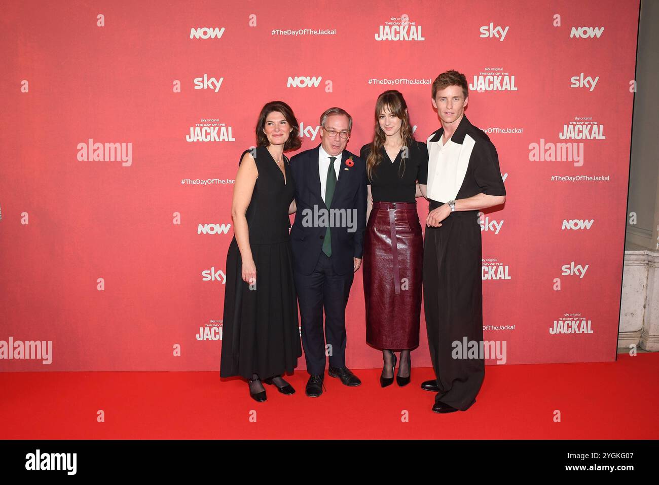 Rome, Villa Wolkonsky première de la série télévisée 'le jour du Jackal ...