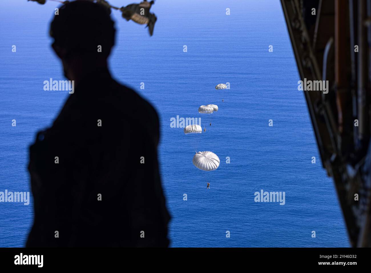 IE Shima, Okinawa, Japon. 22 octobre 2024. Le Sgt Jonathan Phillips ...