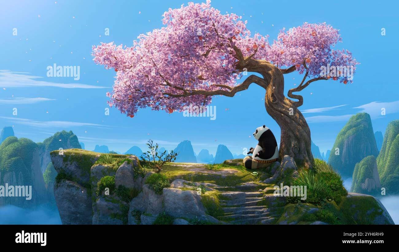 KUNG Fu PANDA 4 (2024), réalisé par MIKE MITCHELL et STEPHANIE STINE ...