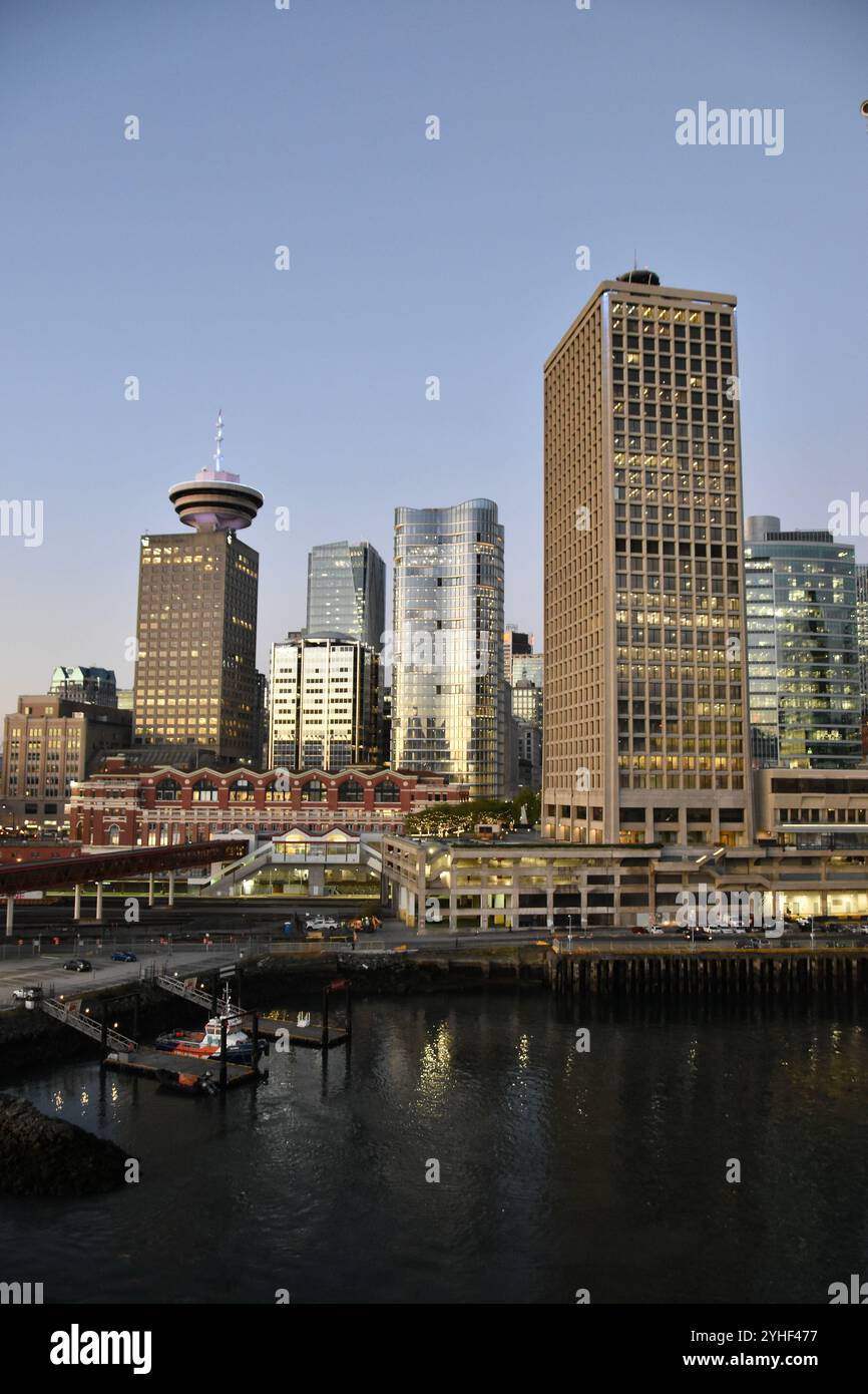 Vues autour de l'emblématique parc Stanley de Vancouver, avec des ...