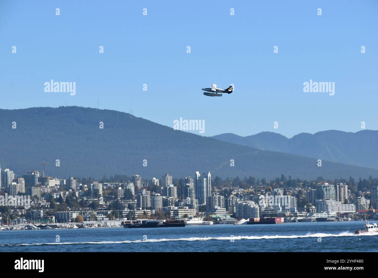 Vues autour de l'emblématique parc Stanley de Vancouver, avec des ...