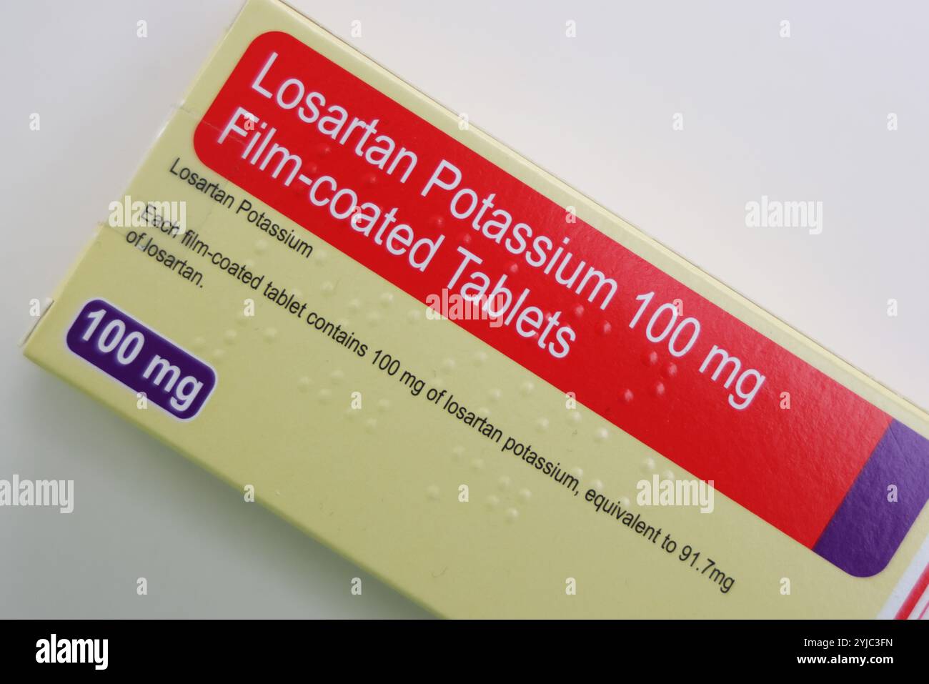Comprimés de pression artérielle de losartan 100mg- 14 novembre 2024 ...