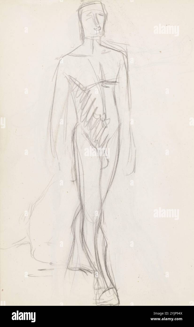 Enckell, Magnus, Carnet de croquis, dessin, Enckell, Magnus, Knut ...