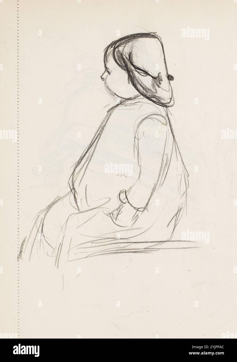 Enckell, Magnus, Carnet de croquis, dessin, Enckell, Magnus, Knut ...