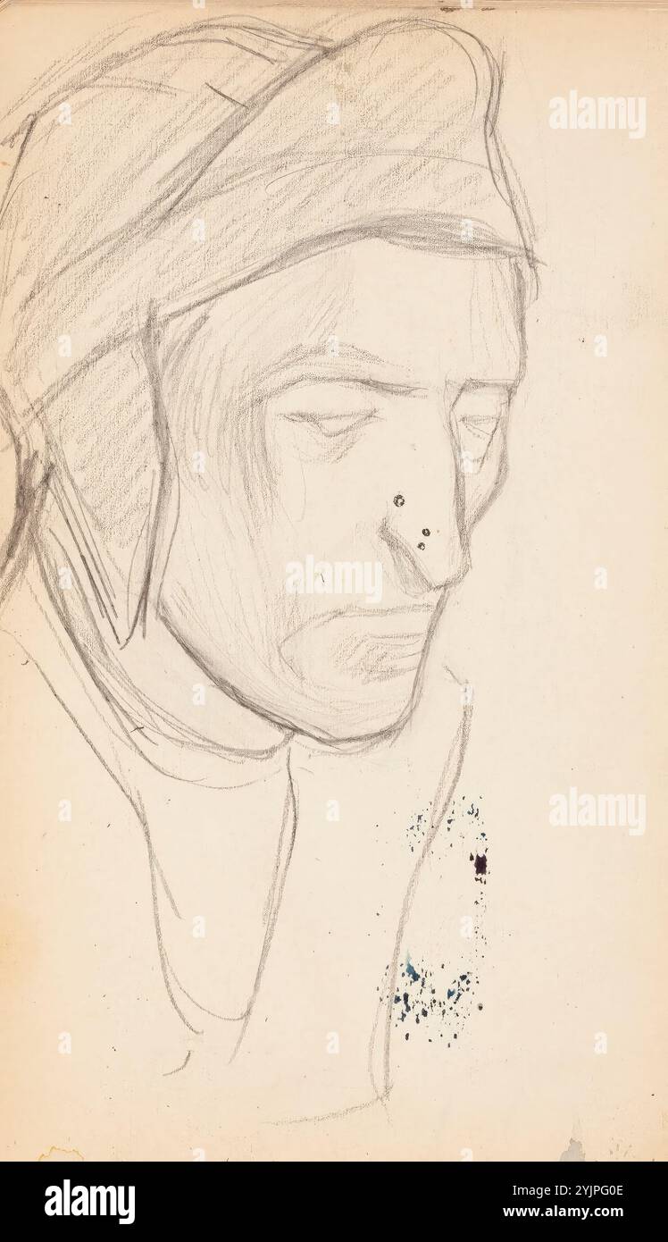 Enckell, Magnus, Carnet de croquis, dessin, Enckell, Magnus, Knut ...