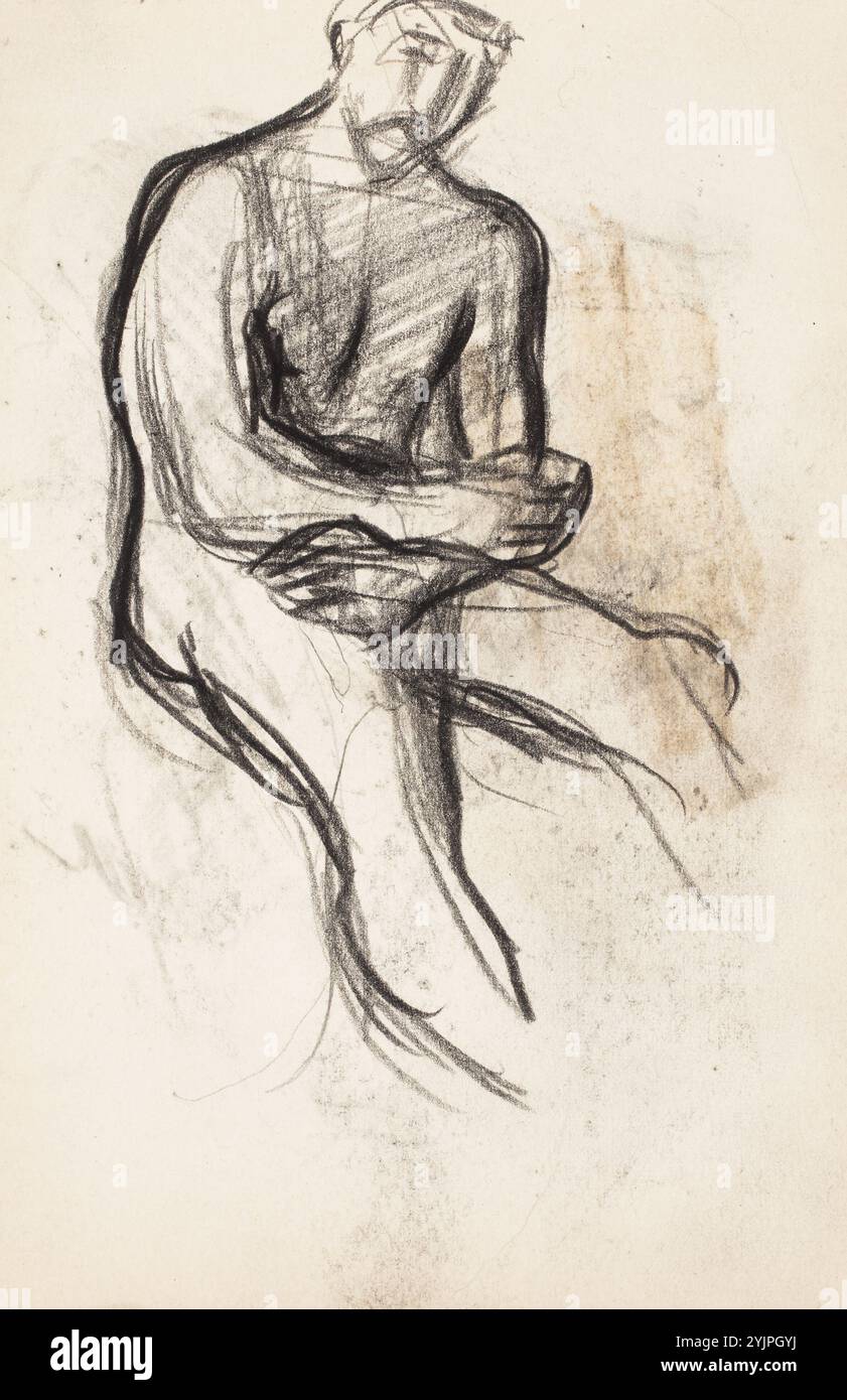 Enckell, Magnus, Carnet de croquis, dessin, Enckell, Magnus, Knut ...