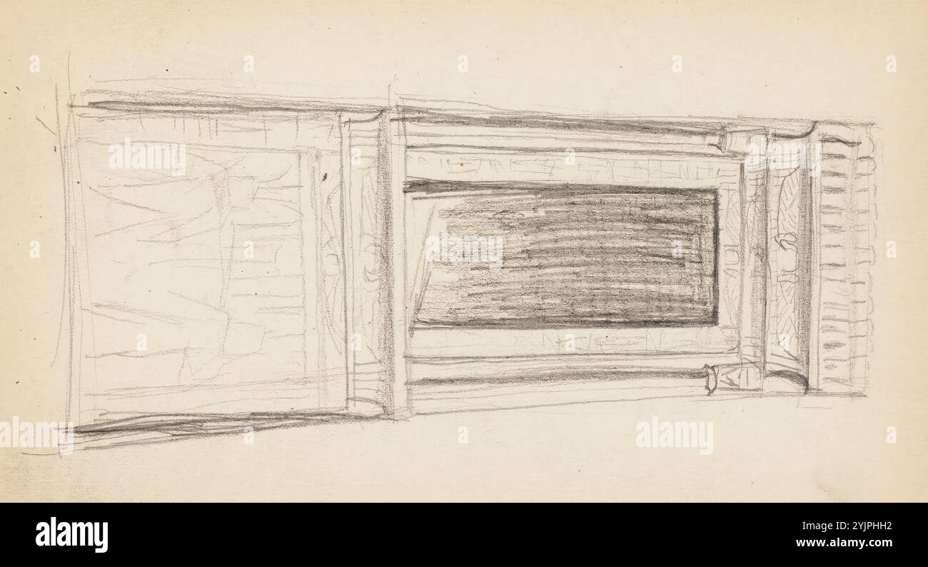 Enckell, Magnus, Carnet de croquis, dessin, Enckell, Magnus, Knut ...