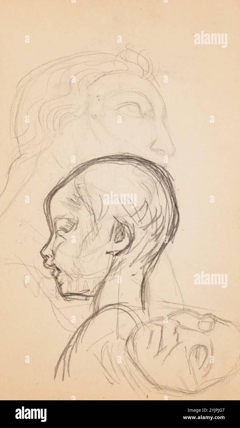 Enckell, Magnus, Carnet de croquis, dessin, Enckell, Magnus, Knut ...