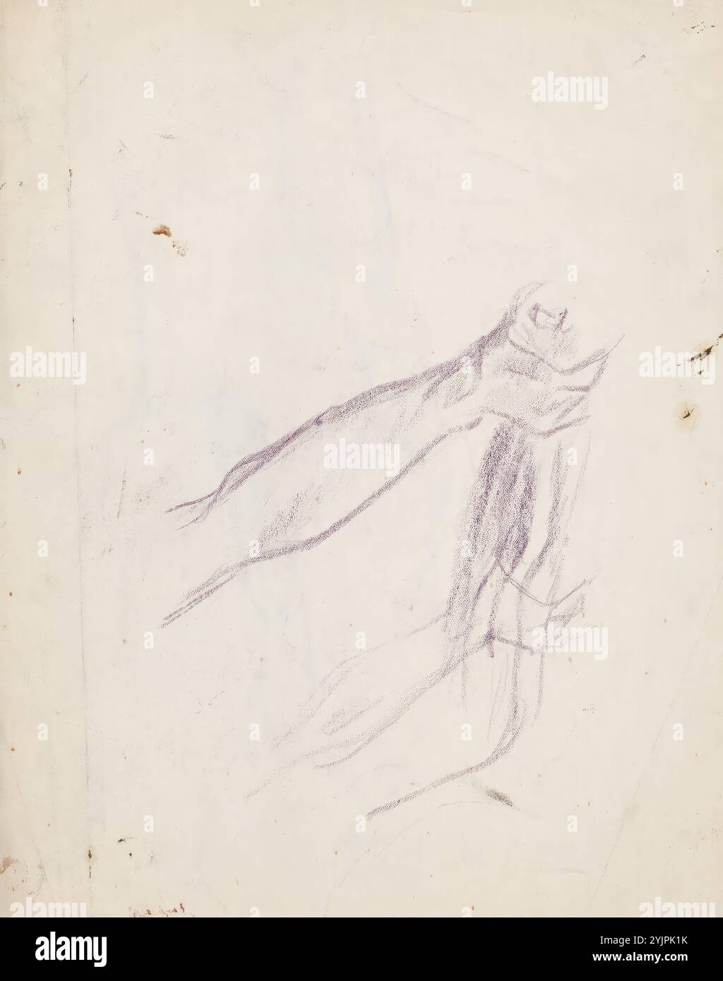 Enckell, Magnus, travail, Livre de croquis, 1910-1911, dessin, 34 cm x ...