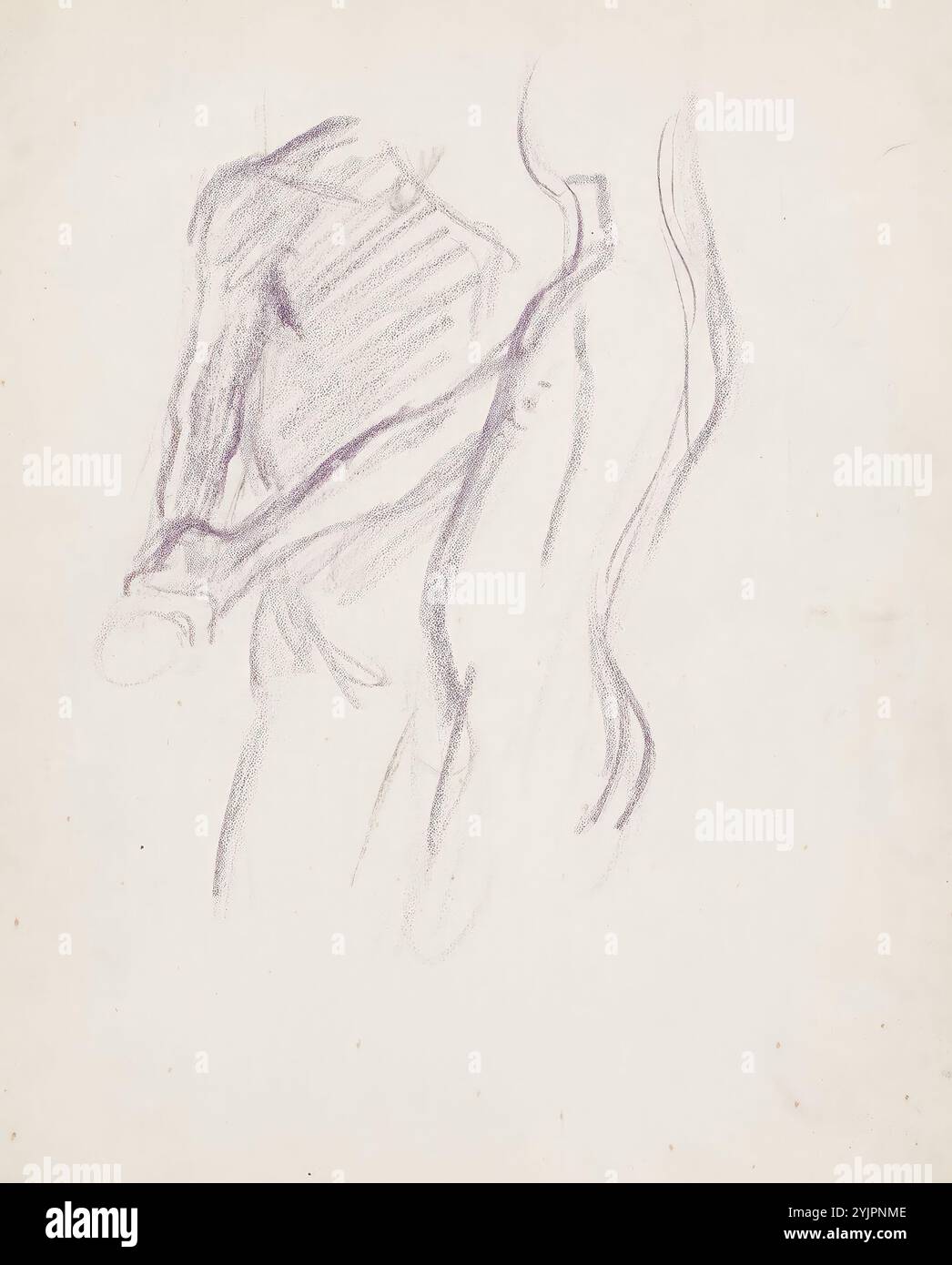 Enckell, Magnus, travail, Livre de croquis, 1910-1911, dessin, 34 cm x ...