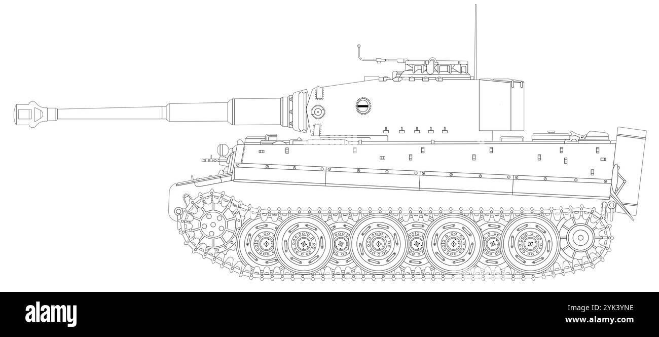 Panzerkampfwagen vi tiger ii Banque de photographies et d’images à ...