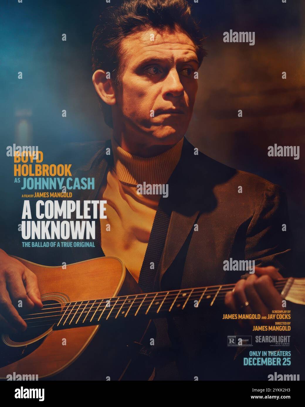 Une affiche de personnage américain COMPLÈTEMENT INCONNUE, Boyd Holbrook dans le rôle de Johnny ...