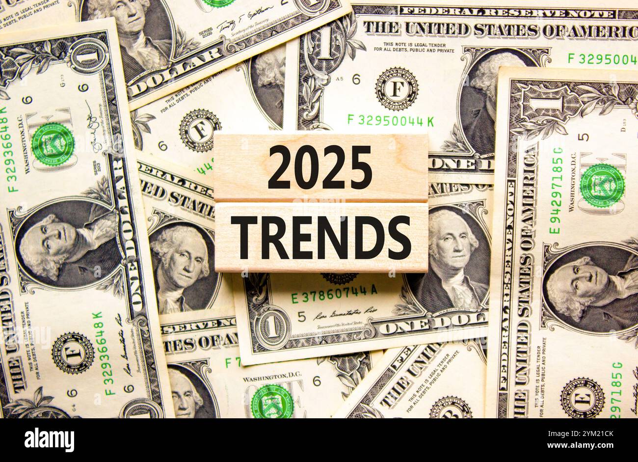 Planification 2025 tendances symbole du nouvel an. Concepts mots 2025 ...