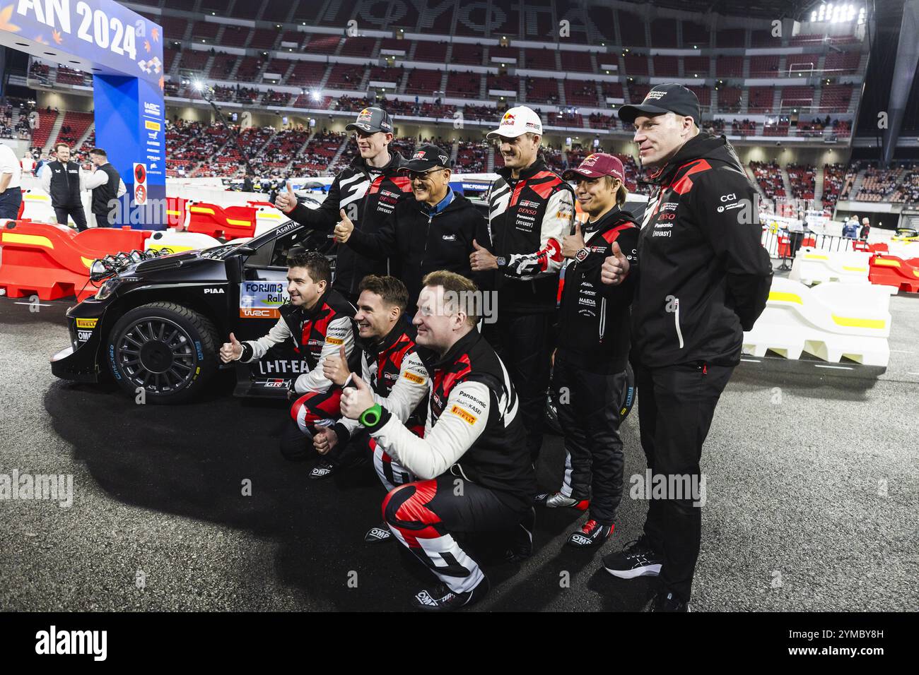 OGIER Sebastien, Toyota GR Yaris Rally1, portrait, KATSUTA Takamoto, Toyota GR Yaris Rally1 ...