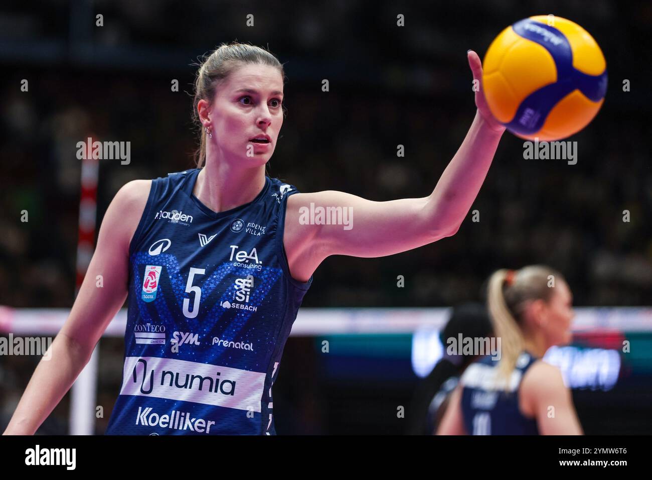 Assago, Italie. 22 novembre 2024. Laura Heyrman #5 de Numia Vero volley ...
