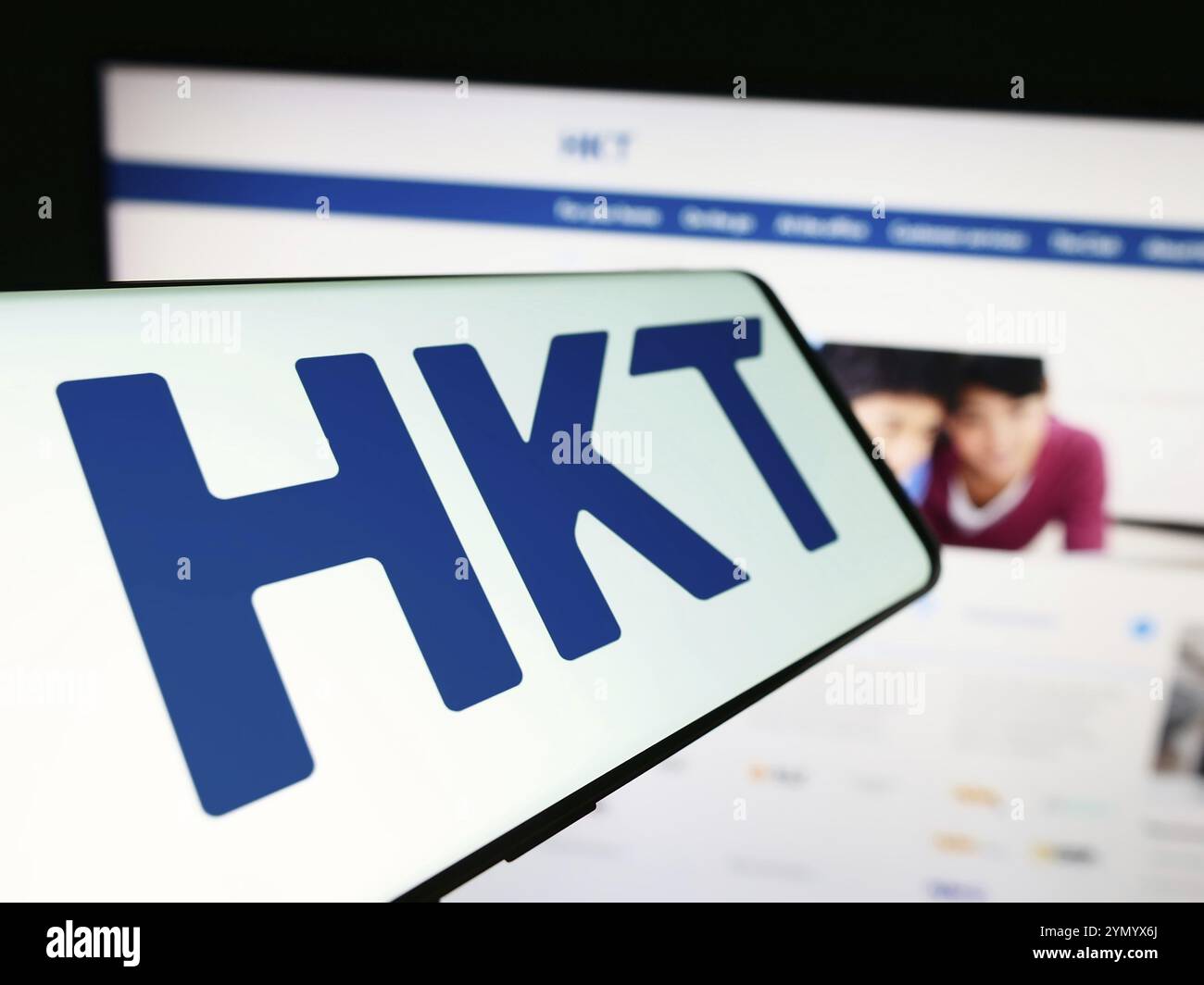 Logo de la technologie hkt Banque de photographies et d’images à haute ...