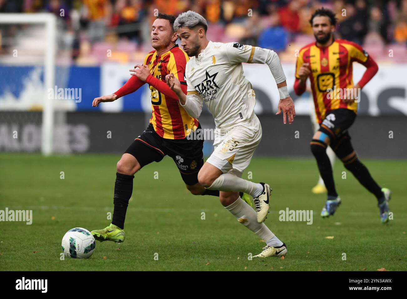 Malines, Belgique. 24 novembre 2024. Antoine Colassin de Beerschot et ...