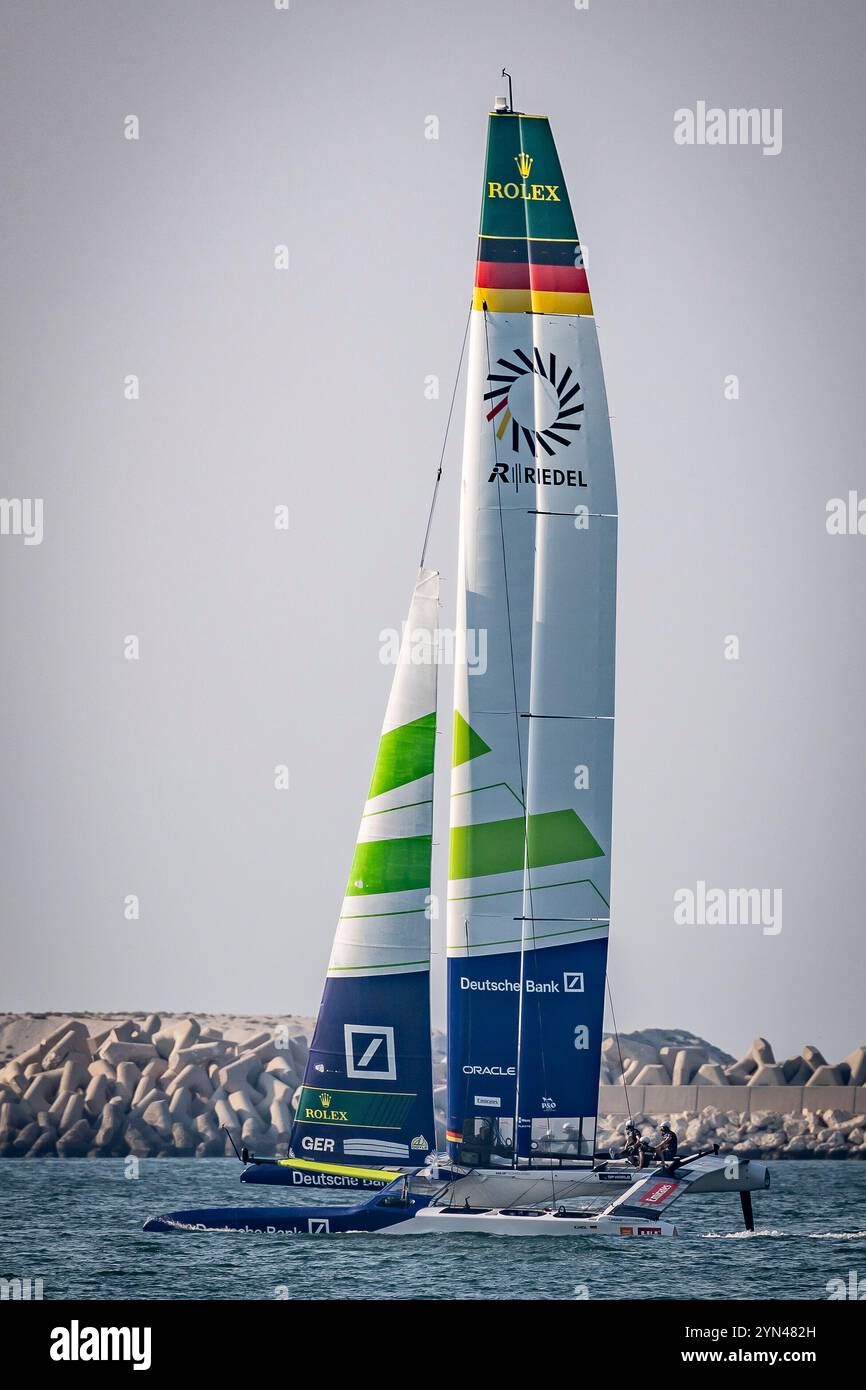 DUBAÏ, 24.11.2024 - ÉQUIPE SAILGP ALLEMANDE - Erik Heil (GER / Driver ...