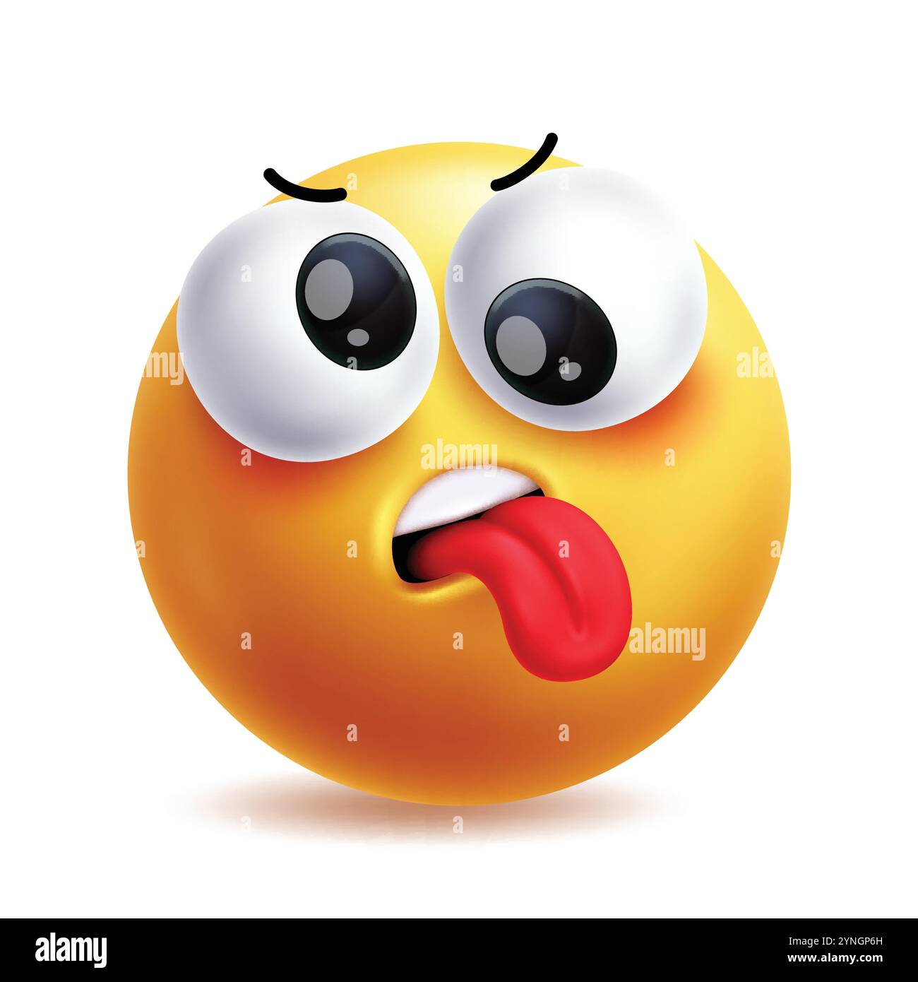 Emoji fatigue Banque d'images vectorielles - Alamy