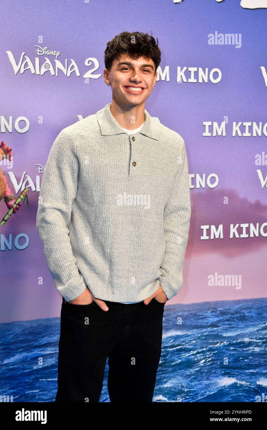 Noah Miguel Oechsle Rodriguez BEI der Premiere des Animationsfilms ...