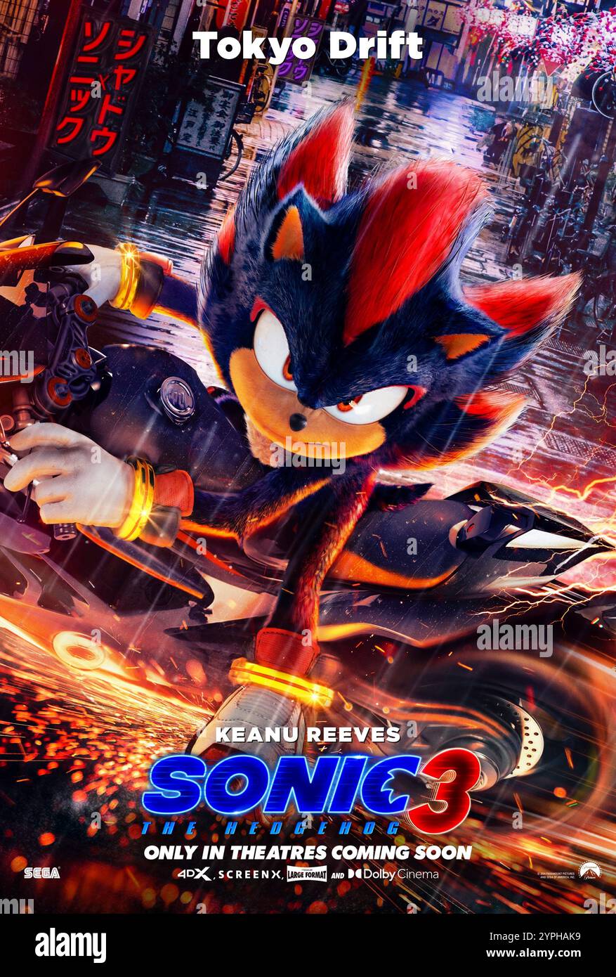 Sonic the Hedgehog 3 (2024) réalisé par Jeff Fowler et mettant en ...
