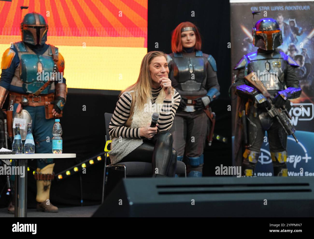 Comic Con 2024. Schauspielerin Katee Sackhoff auf der Comic Con AM 30. ...