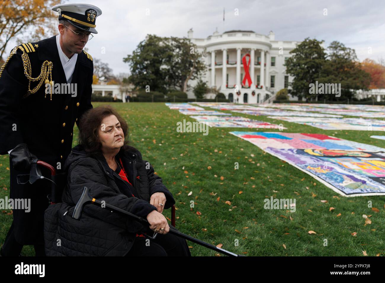 Washington, États-Unis. 1er décembre 2024. Jeanne White-Ginder, mère de ...