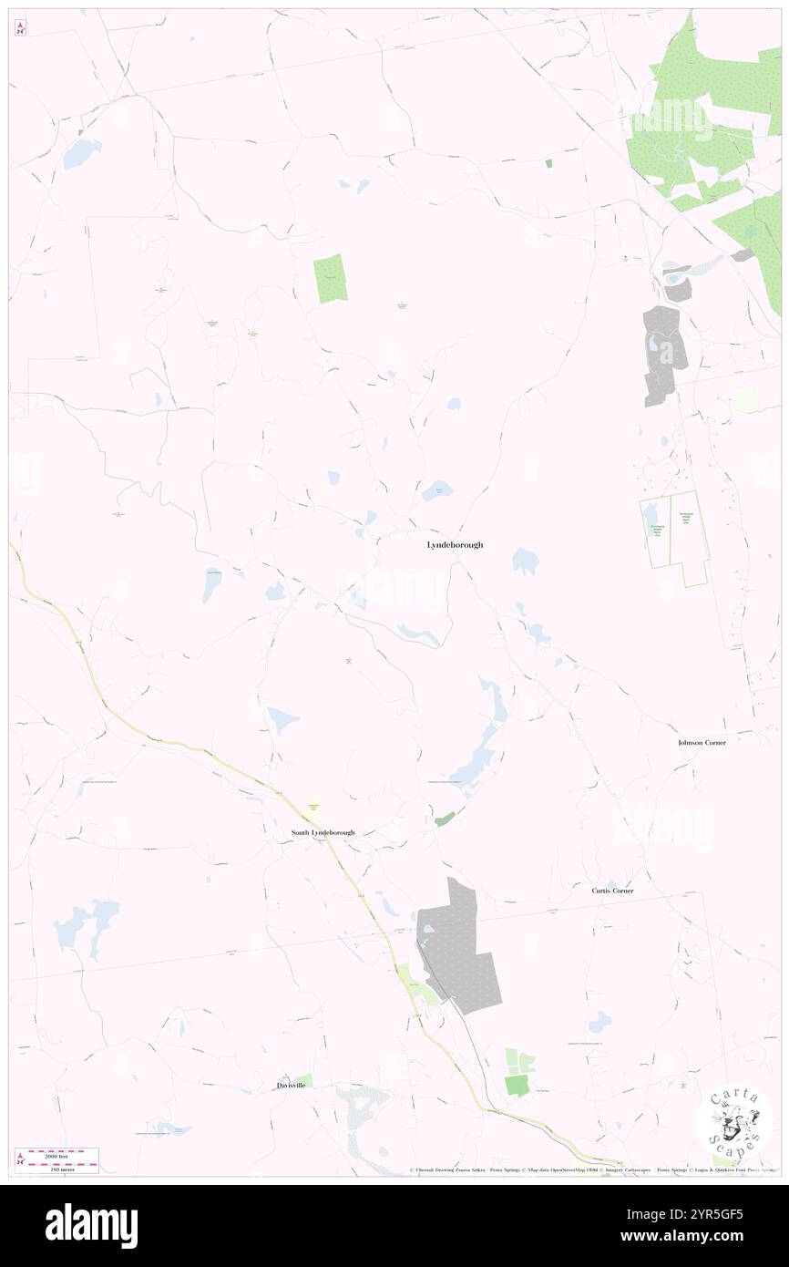 Ville de Lyndeborough, comté de Hillsborough, États-Unis, New Hampshire ...