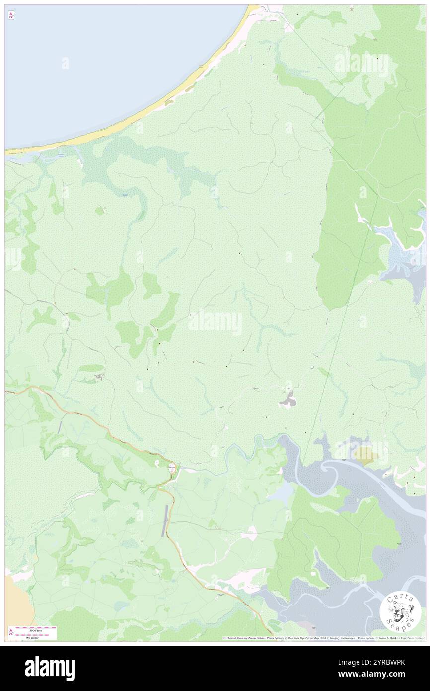 Ngaiwituararoa Pa, NZ, Nouvelle-Zélande, Auckland, S 34 29' 17'', N 172 ...