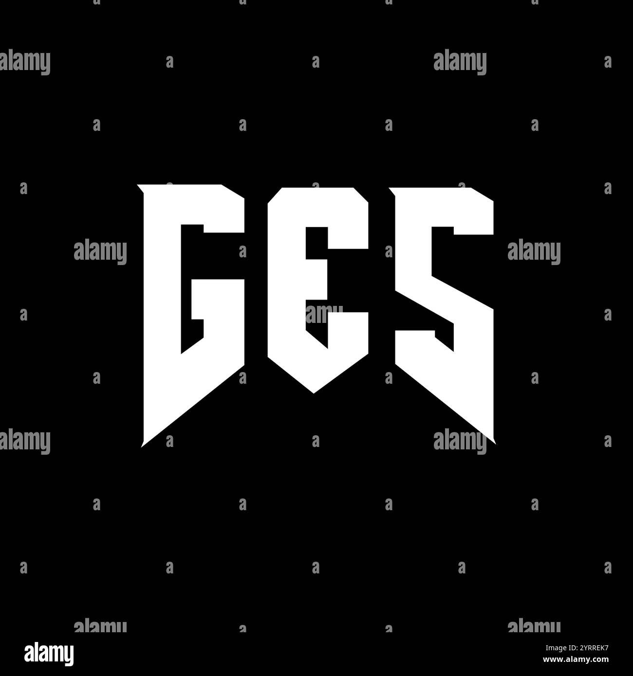 Logo de la technologie des ges Banque de photographies et d’images à ...