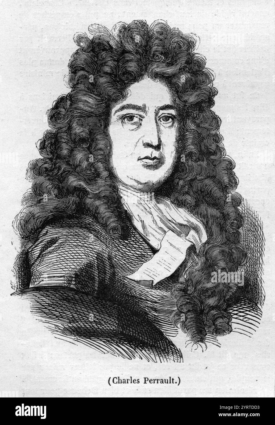 Charles perrault Banque d'images noir et blanc - Alamy