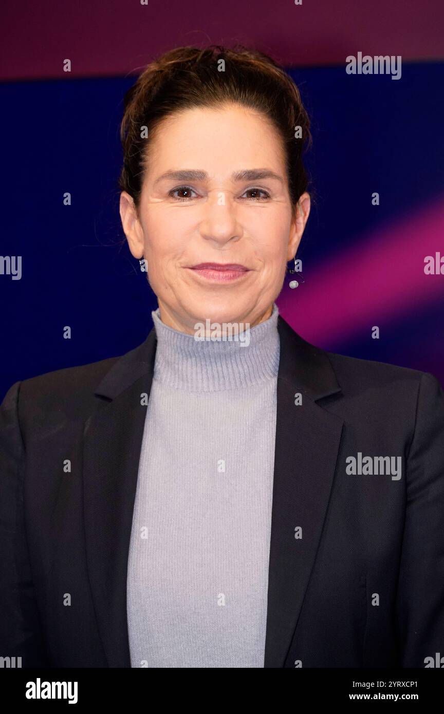 Dagmar Rosenfeld in der ARD-Talkshow maischberger im Studio Berlin ...